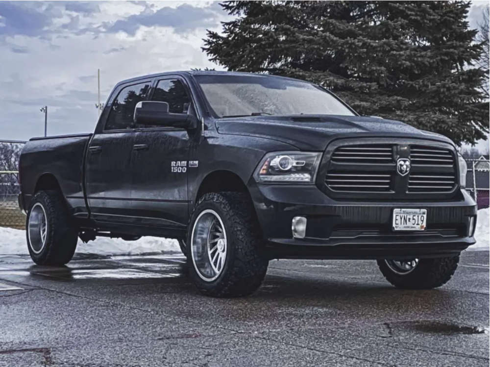 2017 Ram 1500 with 20x12 -51 ARKON OFF-ROAD Caesar and 33/12.5R20 Venom ...