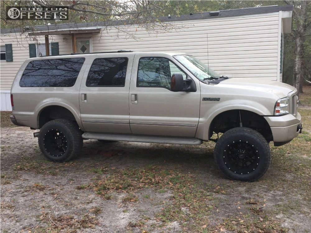 2005 Ford Excursion with 20x12 -44 Dropstars 645b and 325/60R20 Nitto ...
