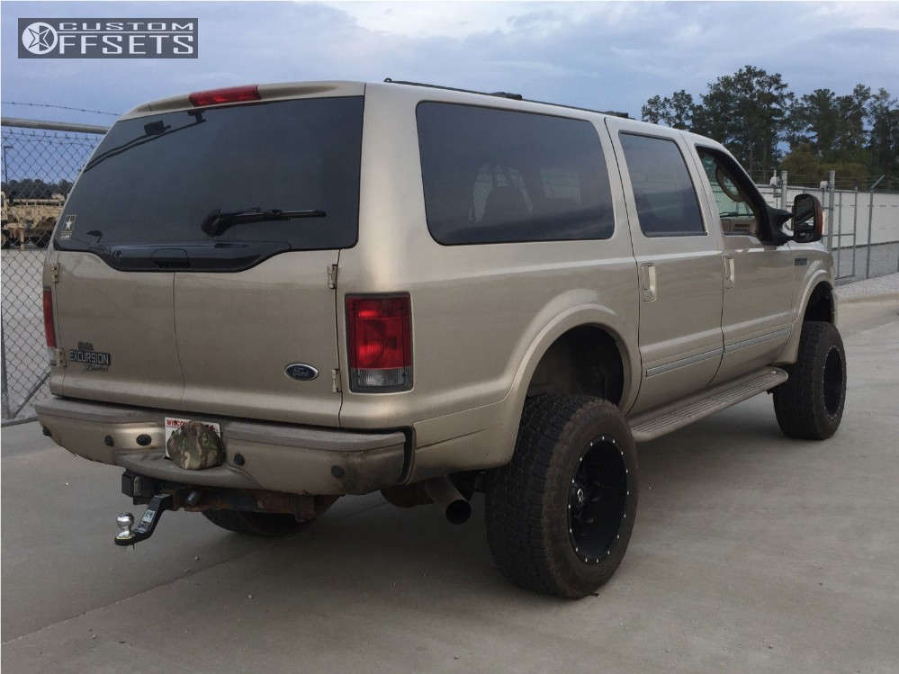 2005 Ford Excursion with 20x12 -44 Dropstars 645b and 325/60R20 Nitto ...