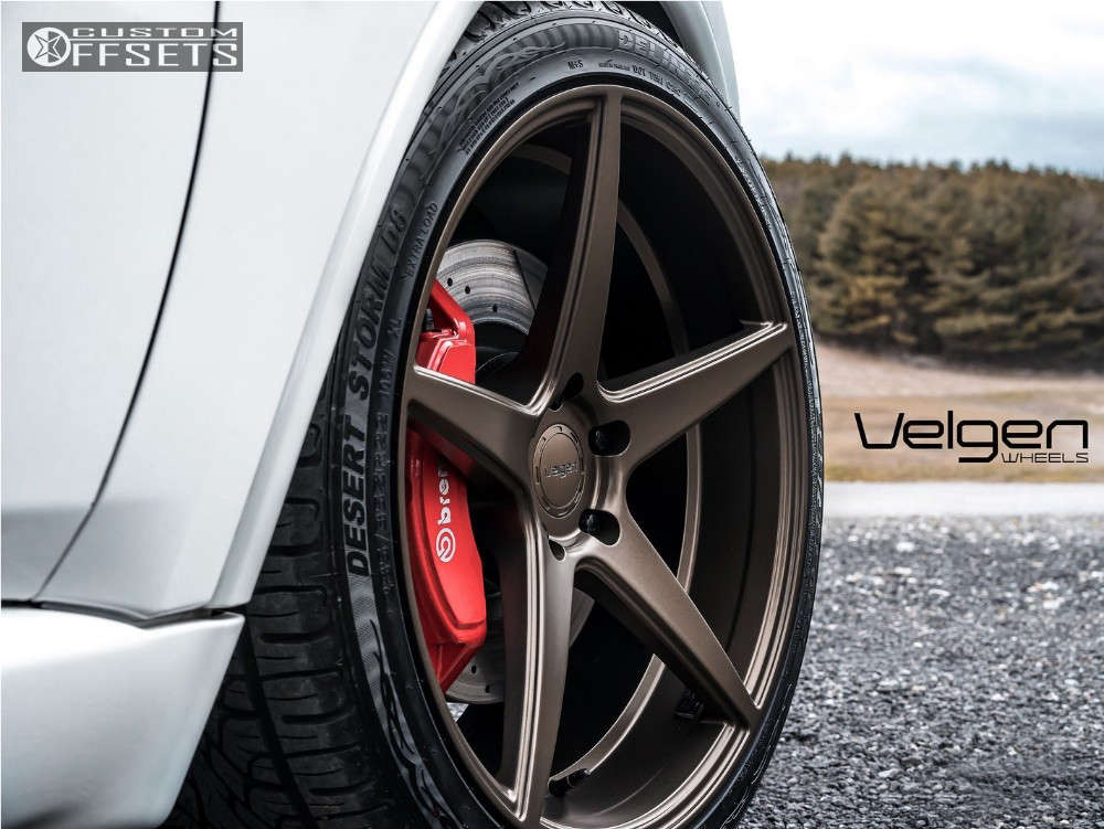 2016 Dodge Durango with 22x10.5 35 Velgen Classic5 and 285/35R22 ...