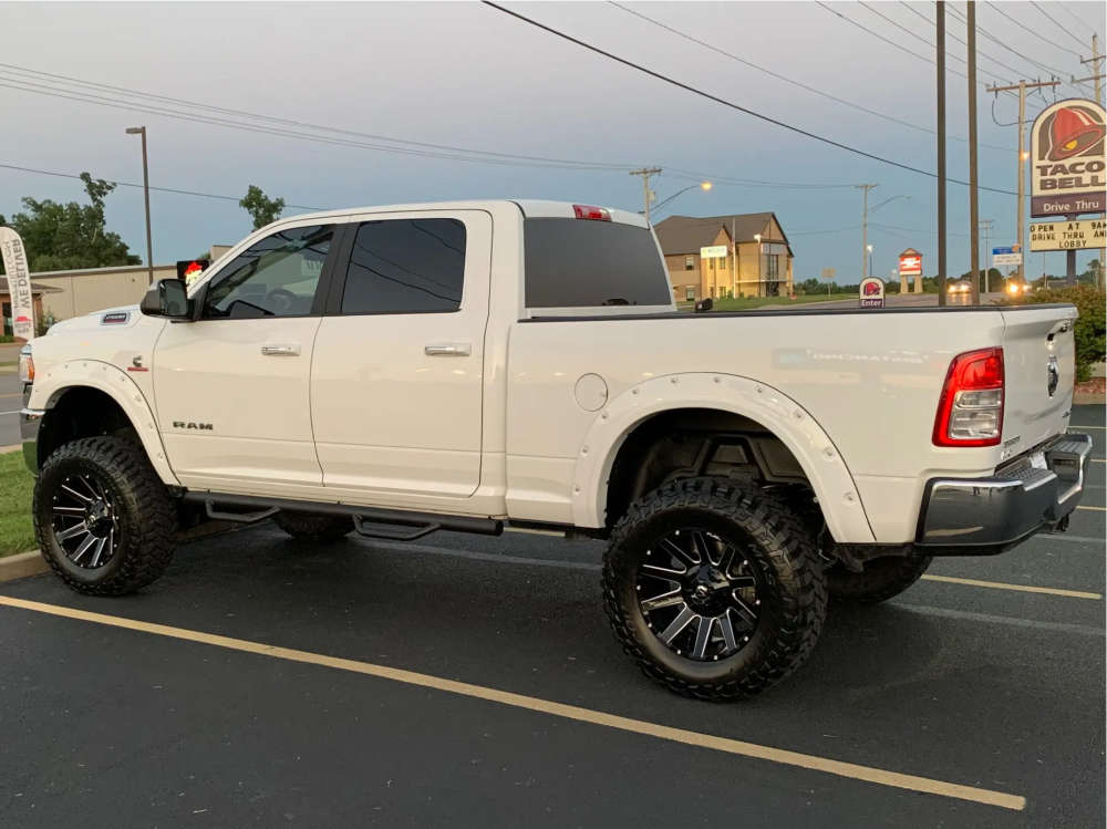 2019 Ram 2500 with 20x10 -18 Fuel Contra and 37/12.5R20 Mastercraft ...