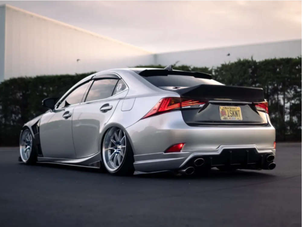 2019 Lexus IS300 with 19x9.5 22 Aodhan Ds07 and 225/35R19 Vercelli ...