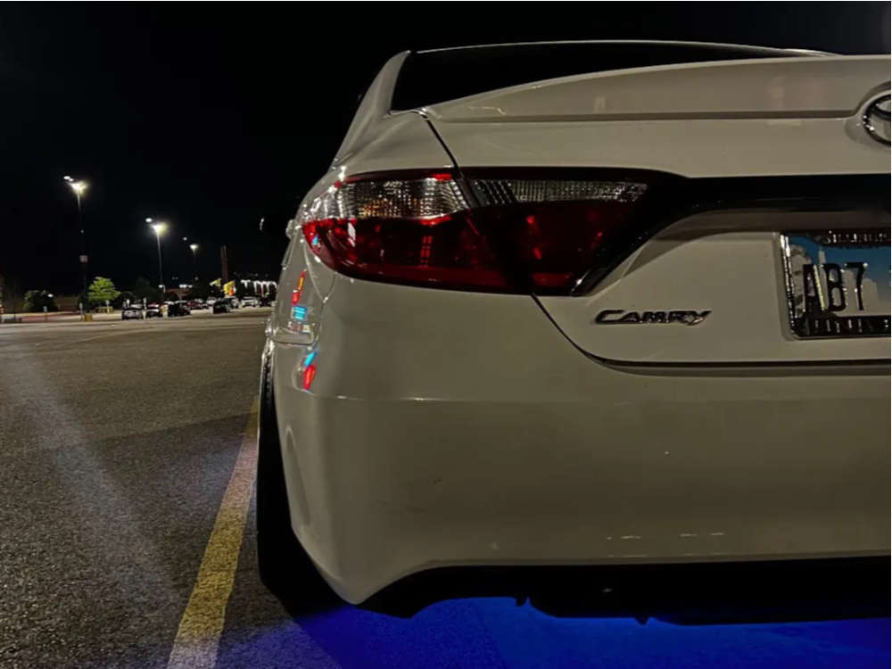 2016 Toyota Camry with 20x10.5 20 MRR Vp3 and 235/35R20 Michelin Pilot ...