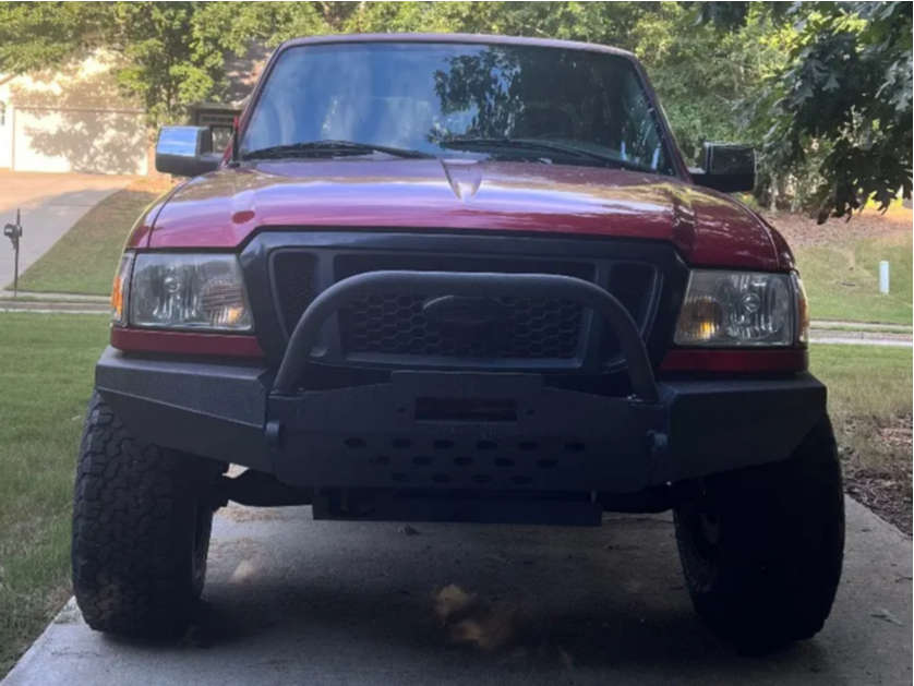 2007 Ford Ranger with 15x10 -43 Fuel Lethal and 33/12.5R15 BFGoodrich ...