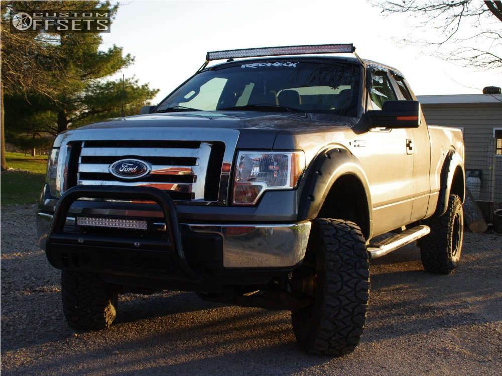2010 Ford F-150 with 18x9 1 Fuel Coupler and 325/65R18 Fierce Attitude ...