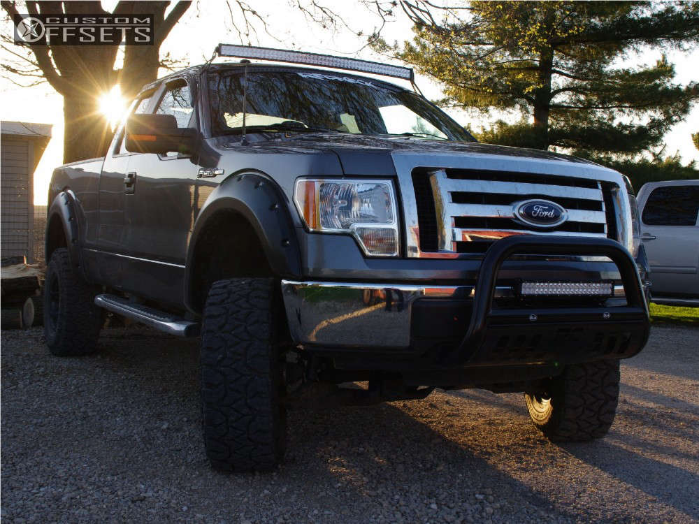 2010 Ford F-150 with 18x9 1 Fuel Coupler and 325/65R18 Fierce Attitude ...