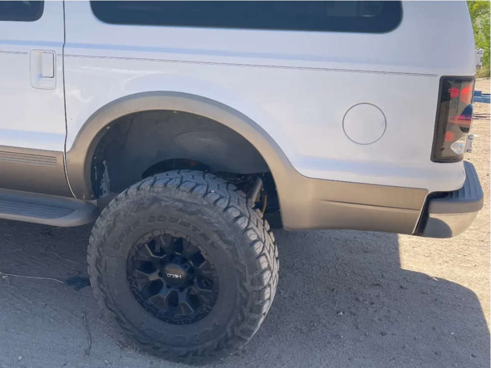 2000 Ford Excursion with 17x9 -12 Helo He878 and 37/12.5R17 Toyo Tires ...