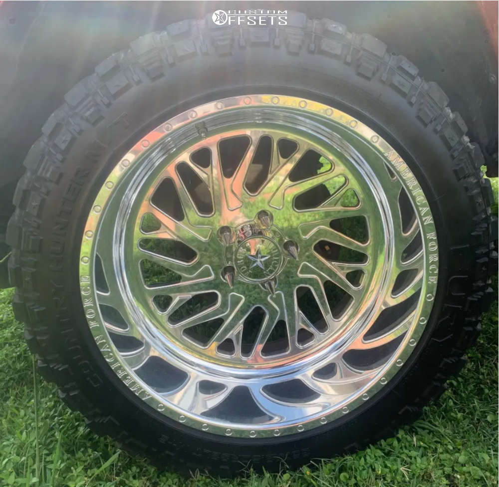 2014 Ram 1500 with 22x12 -41 American Force Nova Ss and 35/12.5R22 Fury ...