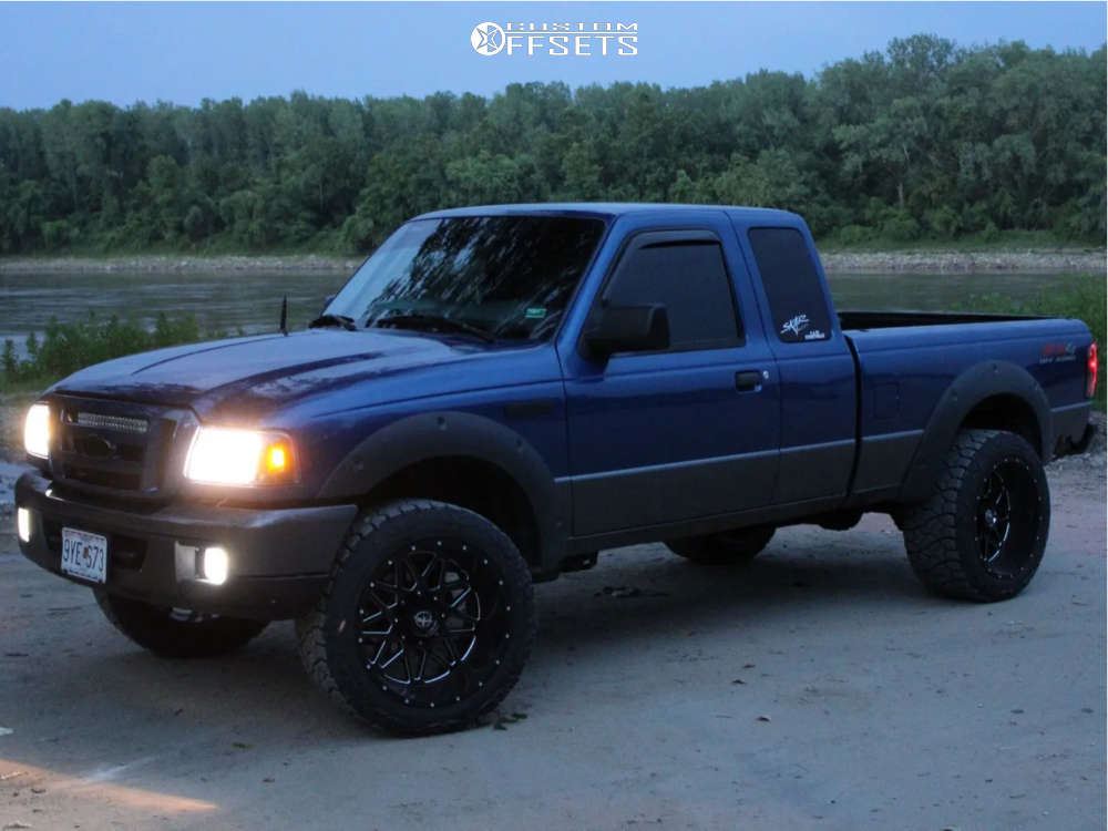 2007 Ford Ranger with 20x12 -44 XF Offroad Xf-211 and 275/55R20 Venom ...