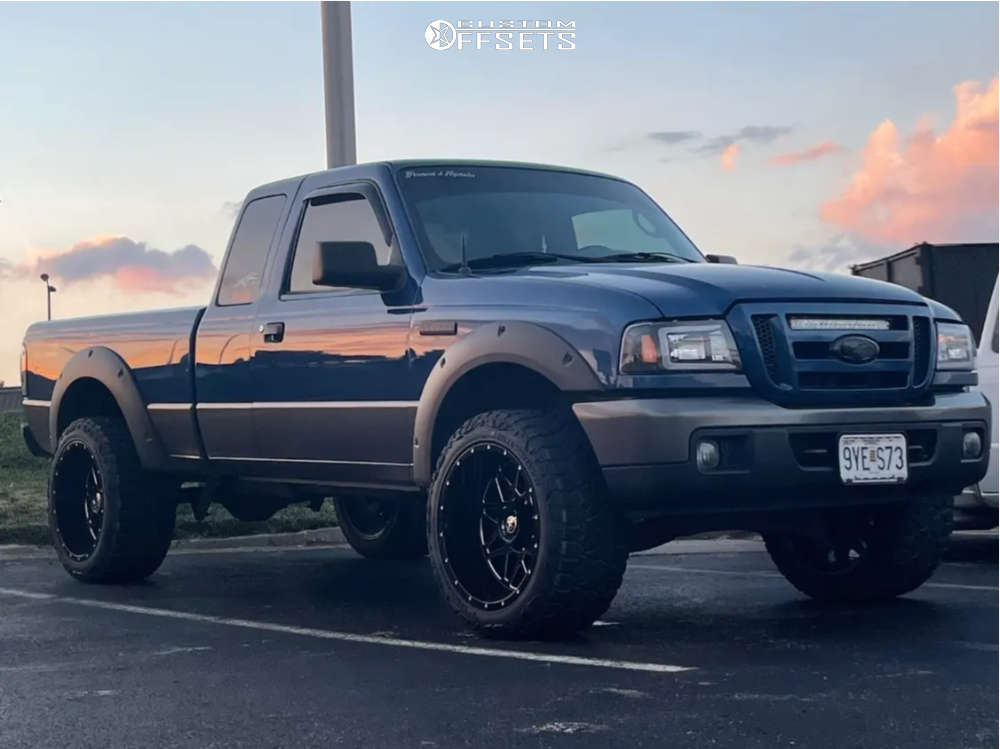 2007 Ford Ranger with 20x12 -44 XF Offroad Xf-211 and 275/55R20 Venom ...