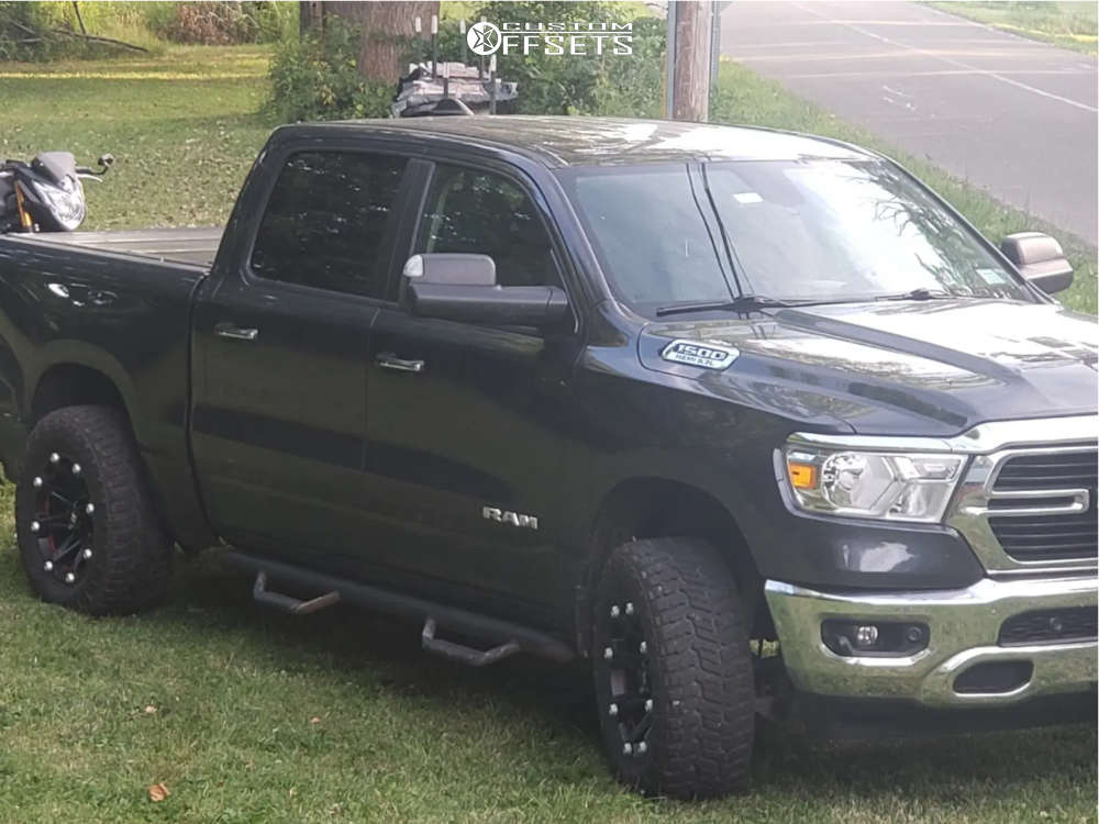 2019 Ram 1500 with 18x9 -12 Ballistic Jester and 285/65R18 Radar ...