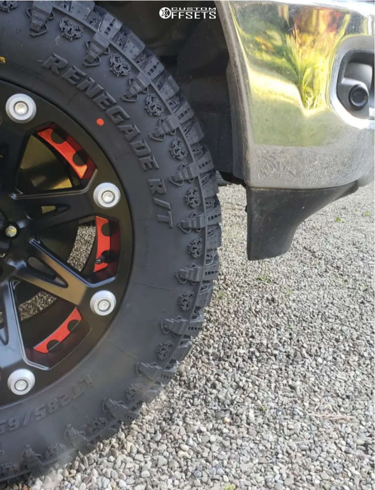 2019 Ram 1500 with 18x9 -12 Ballistic Jester and 285/65R18 Radar ...