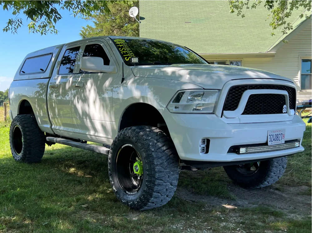 2015 Ram 1500 with 20x12 -44 Dropstars 655bm and 375/55R20 Atturo Trail ...