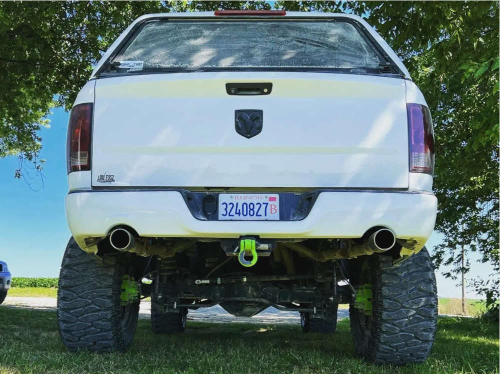 2015 Ram 1500 with 20x12 -44 Dropstars 655bm and 375/55R20 Atturo Trail ...