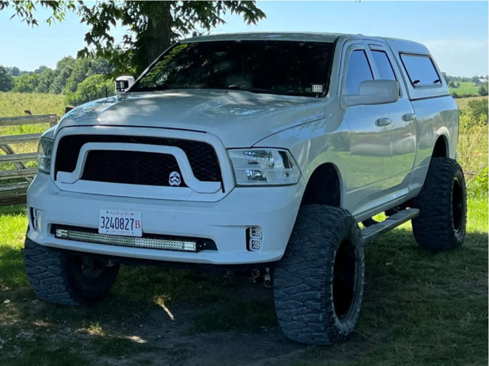 2015 Ram 1500 with 20x12 -44 Dropstars 655bm and 375/55R20 Atturo Trail ...