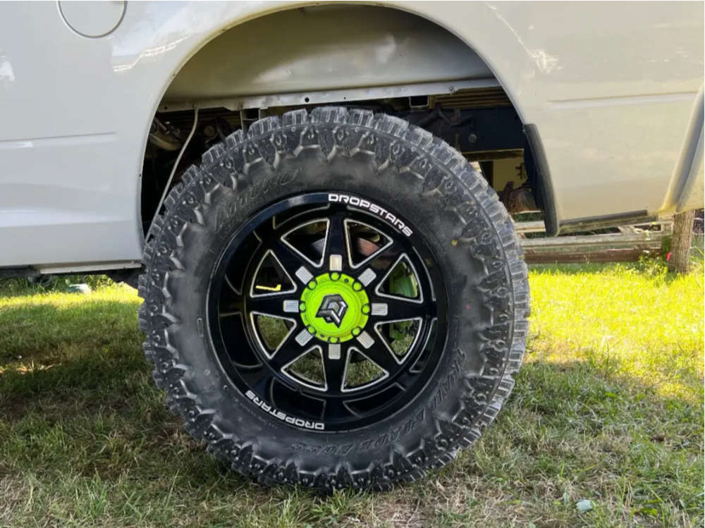 2015 Ram 1500 with 20x12 -44 Dropstars 655bm and 375/55R20 Atturo Trail ...