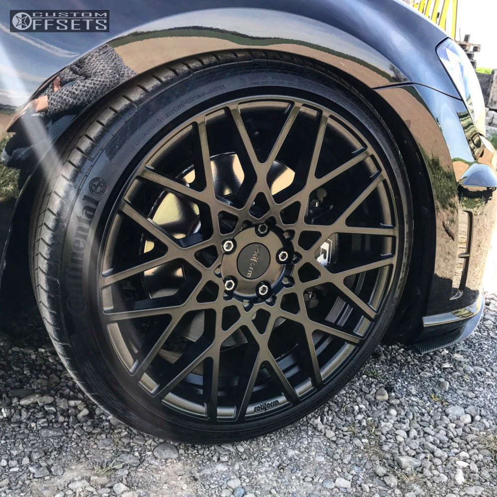 2016 Volkswagen Golf Wheel Offset Nearly Flush Coilovers | 231746 ...