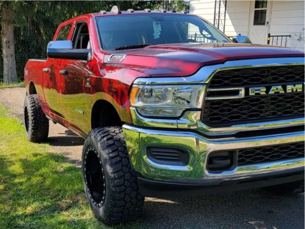 2019 Ram 2500 with 20x12 -50 Ballistic Tomahawk and 35/12.5R20 Cooper ...