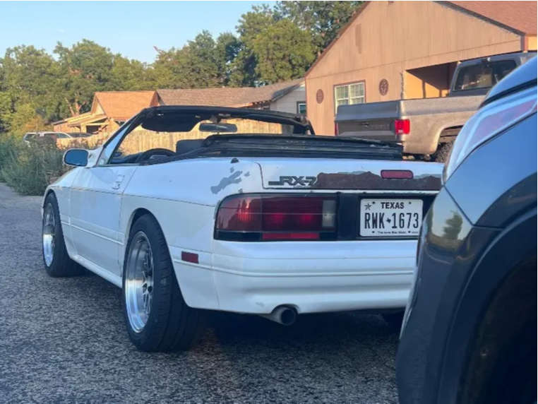 1990 Mazda RX-7 with 17x8.5 30 JNC JNC005 and 235/45R17 Ironman Imove ...