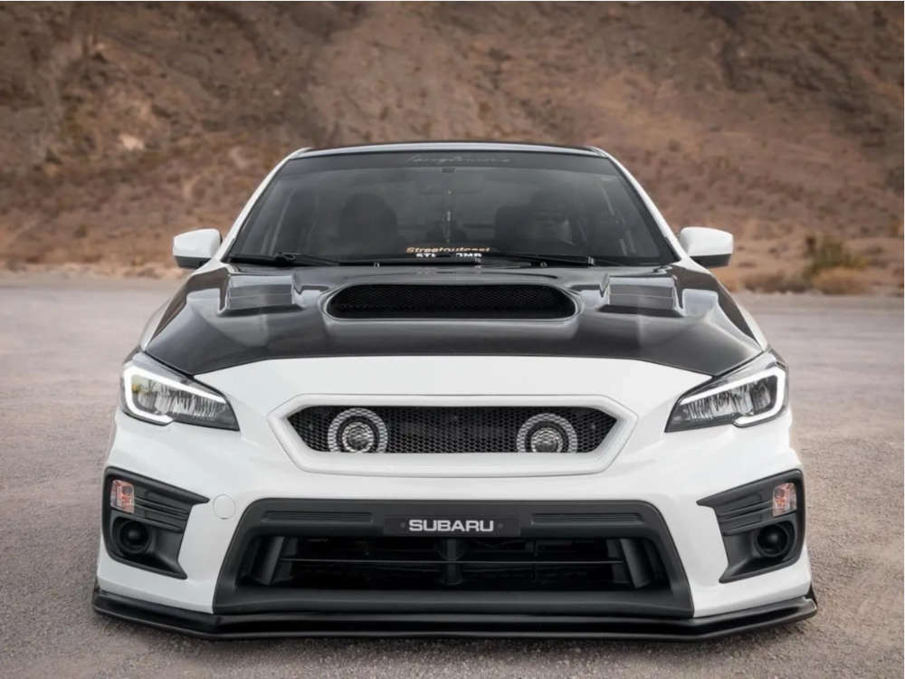 2018 Subaru WRX with 18x9.5 22 SSR Gtx01 and 215/40R18 Achilles Atr ...