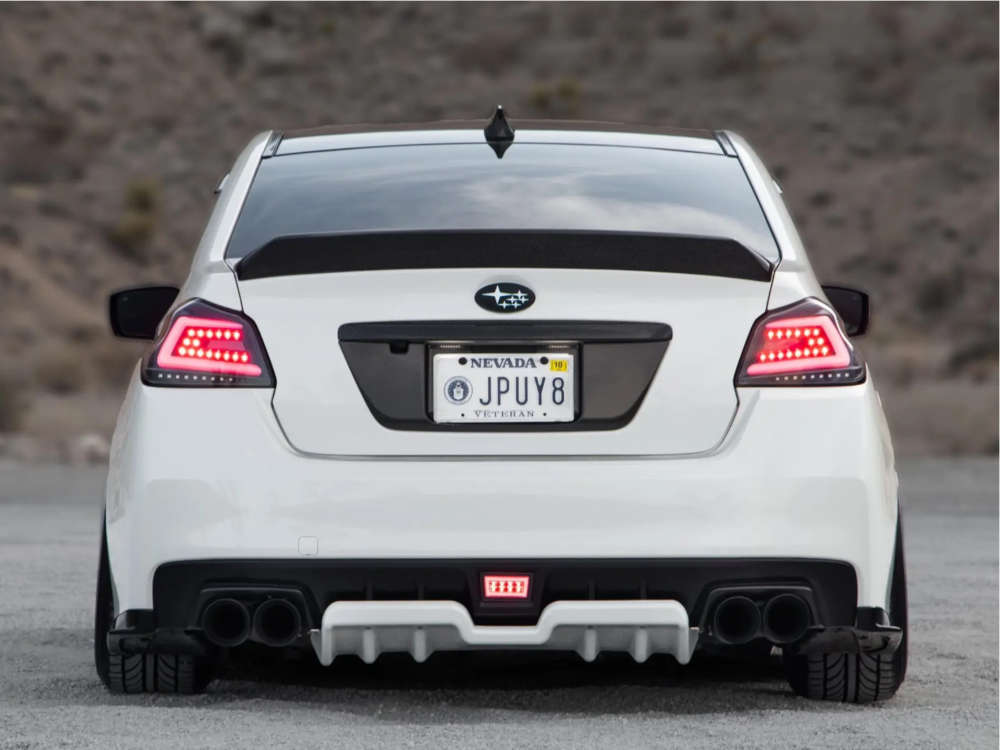 2018 Subaru WRX with 18x9.5 22 SSR Gtx01 and 215/40R18 Achilles Atr ...