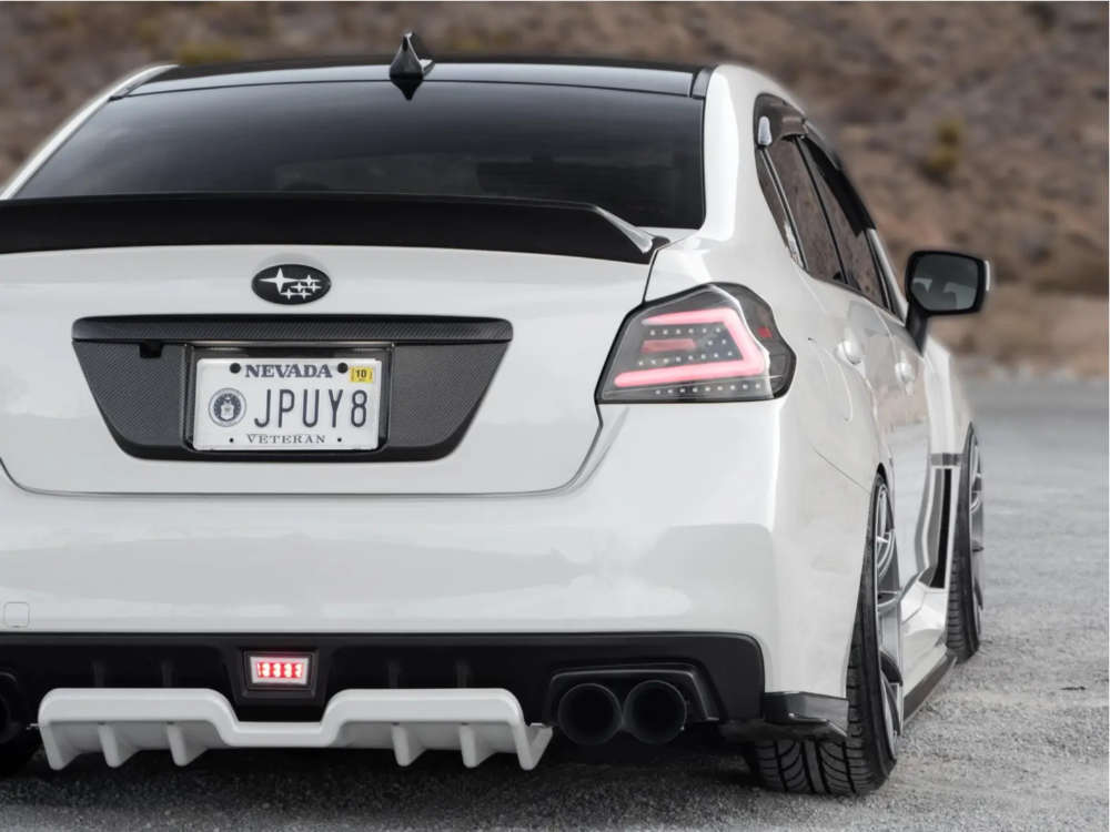 2018 Subaru WRX with 18x9.5 22 SSR Gtx01 and 215/40R18 Achilles Atr ...