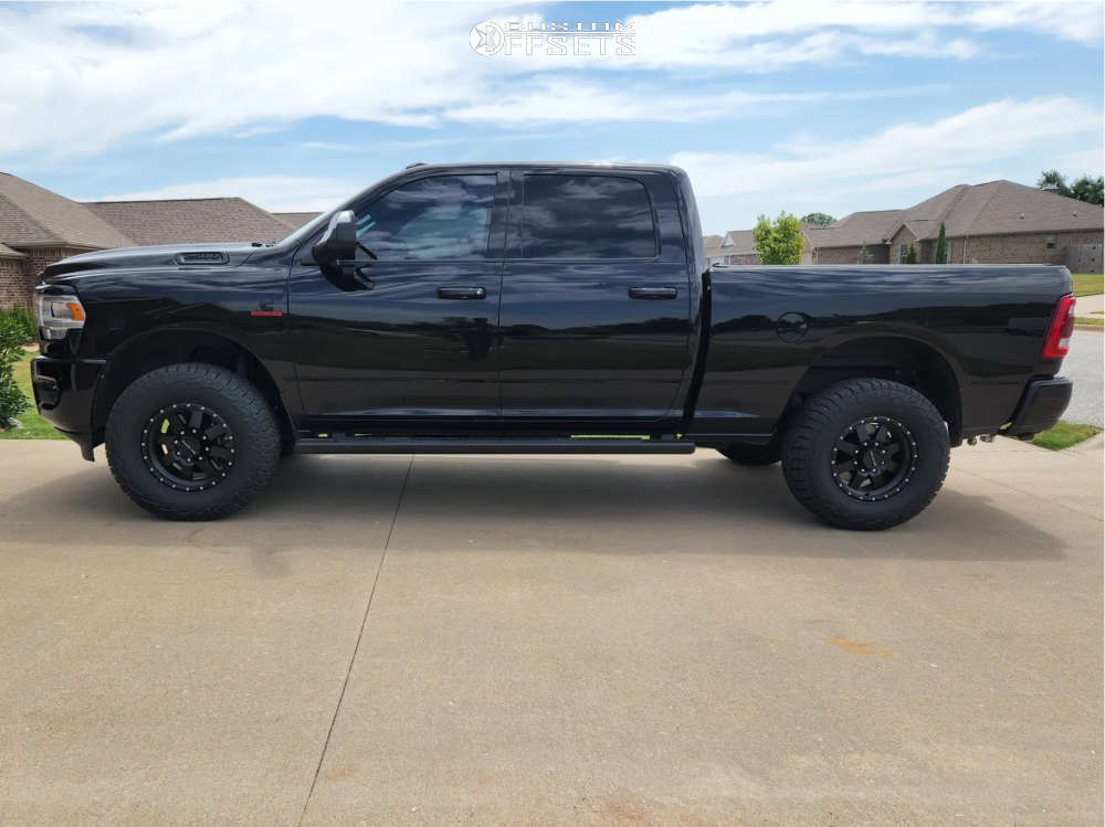 2019 Ram 2500 with 18x9 18 Raceline Defender and 325/65R18 Falken ...