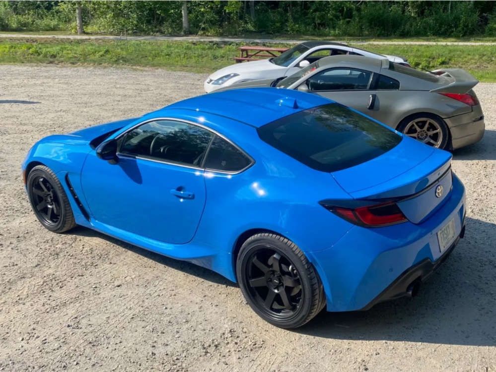 2022 Toyota GR86 with 18x8.5 35 AVID1 Av6 and 235/40R18 Hankook Ventus ...