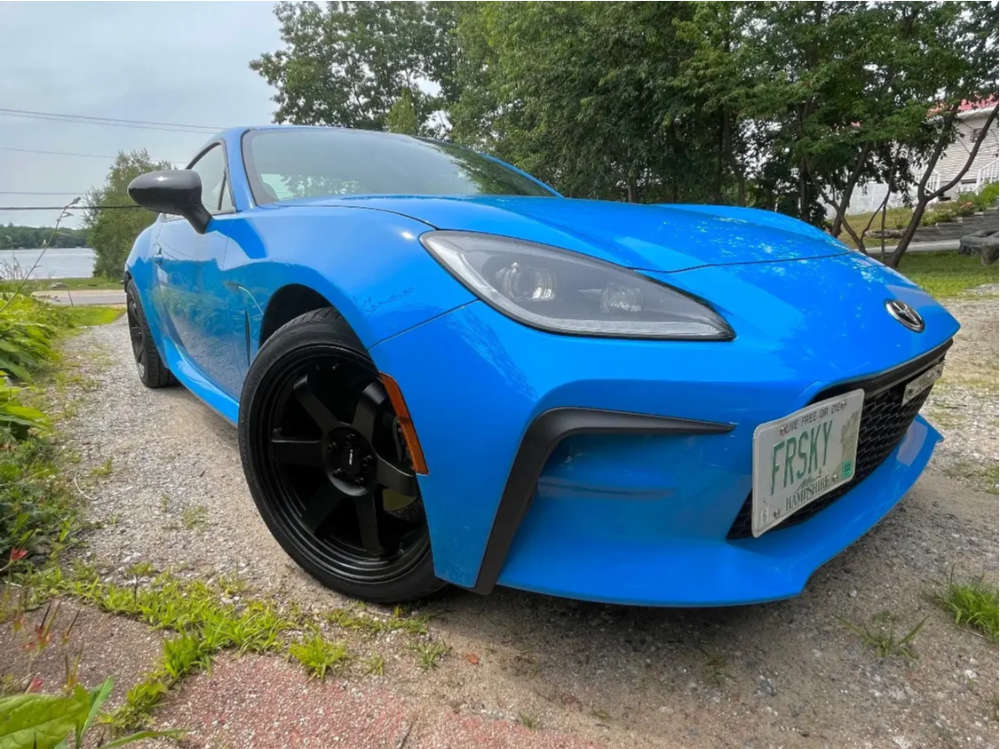 2022 Toyota GR86 with 18x8.5 35 AVID1 Av6 and 235/40R18 Hankook Ventus ...