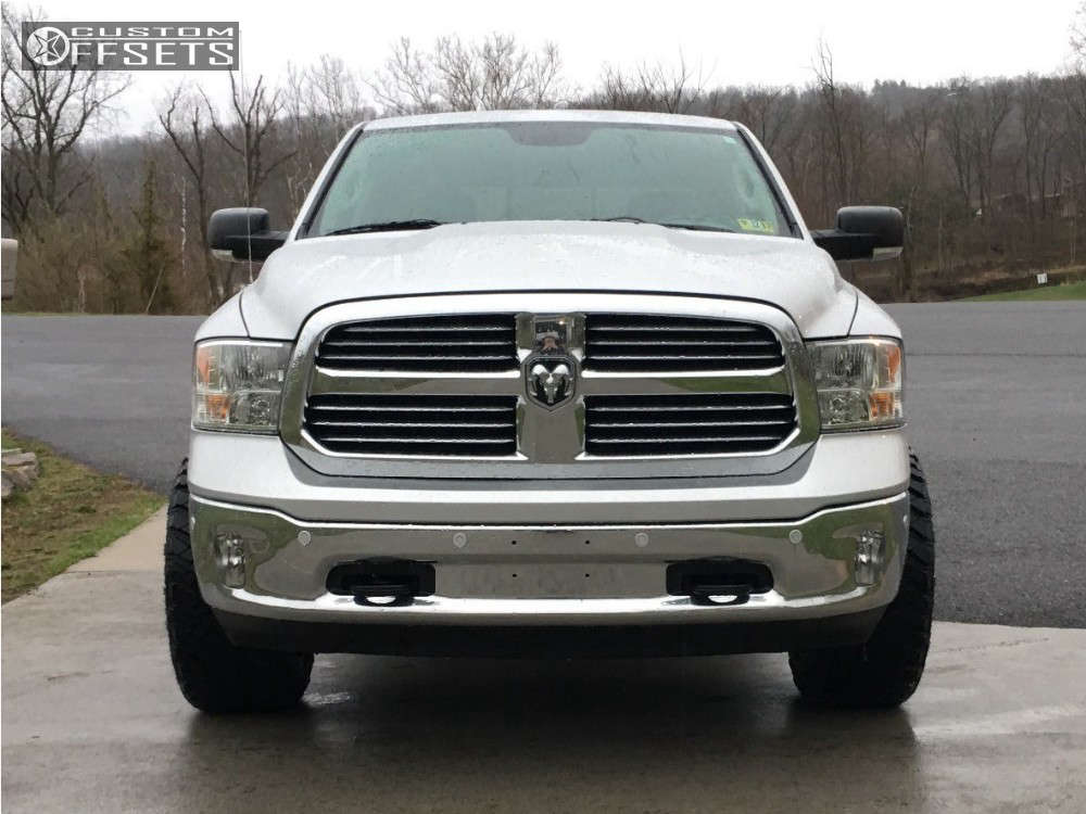 2015 Ram 1500 with 20x12 -44 Fuel Maverick and 33/12.5R20 Nitto Trail ...