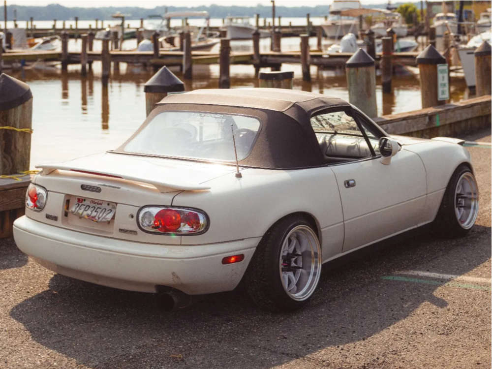 1996 Mazda Miata with 15x9 0 Vors Tr3 and 195/45R15 Accelera Phi-r and ...