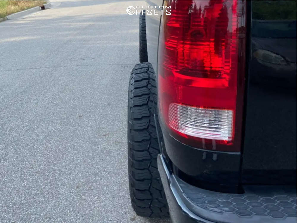 2012 Ram 1500 with 20x12 -51 Hardrock H708 and 305/55R20 Falken ...