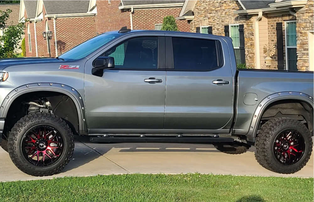 2020 Chevrolet Silverado 1500 with 20x12 -44 Motiv Offroad Magnus and ...