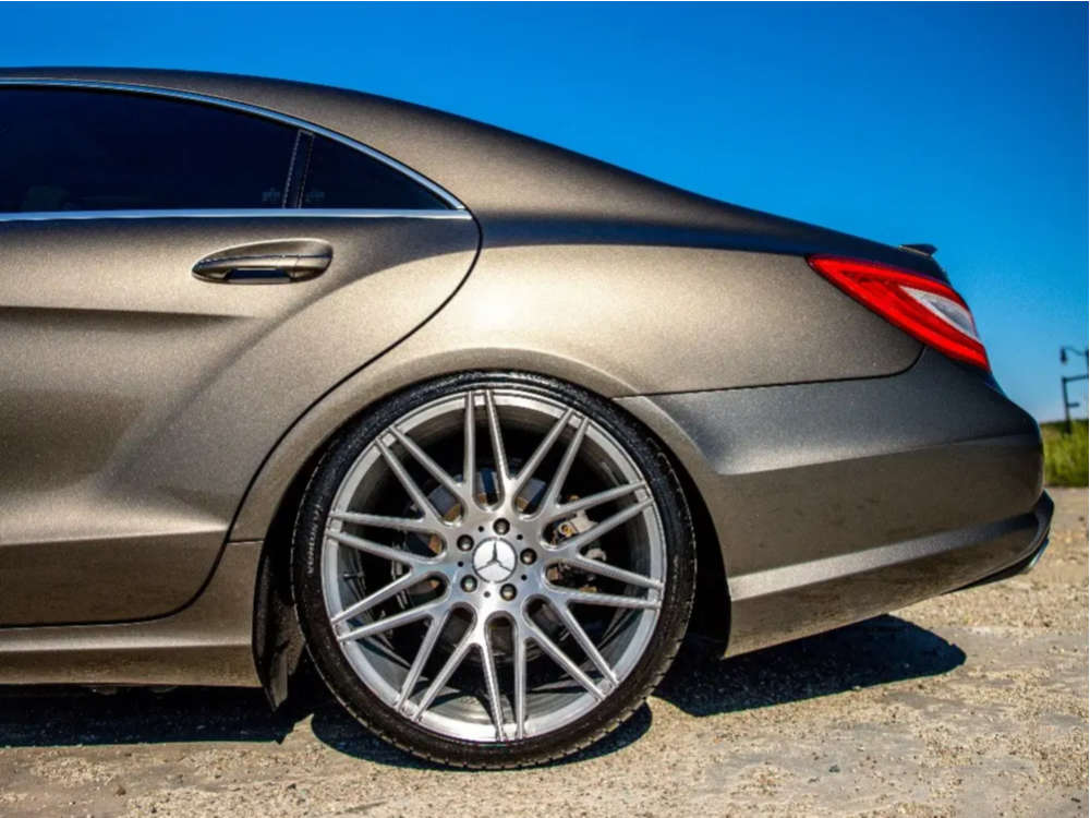2012 Mercedes-Benz CLS550 with 20x9 20 Verde Form Vff01 and 255/30R20 ...