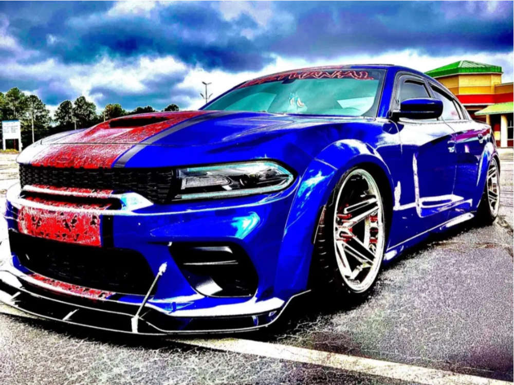 2019 Dodge Charger with 20x12 0 Ferrada CM1 and 305/35R20 Cooper Zeon ...
