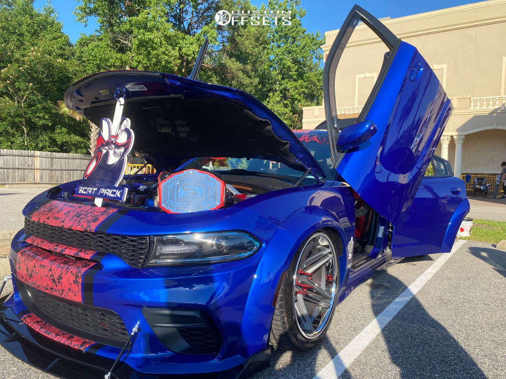 2019 Dodge Charger with 20x12 0 Ferrada CM1 and 305/35R20 Cooper Zeon ...
