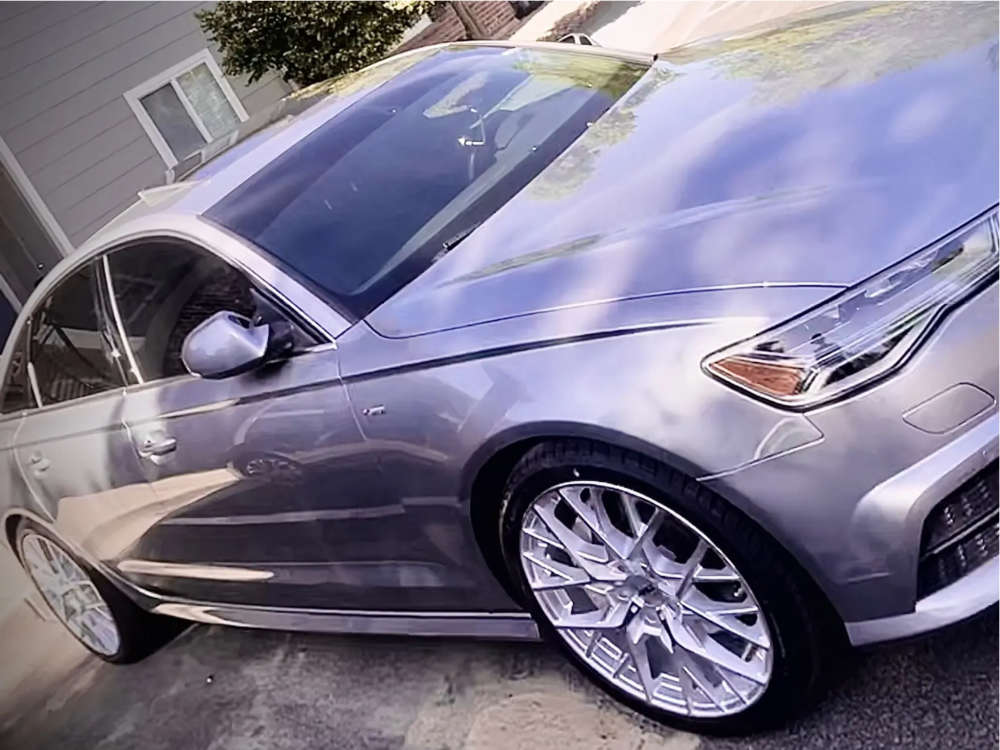 2018 Audi A6 Quattro with 20x8.5 35 TSW Sebring and 225/35R20 Goodyear ...