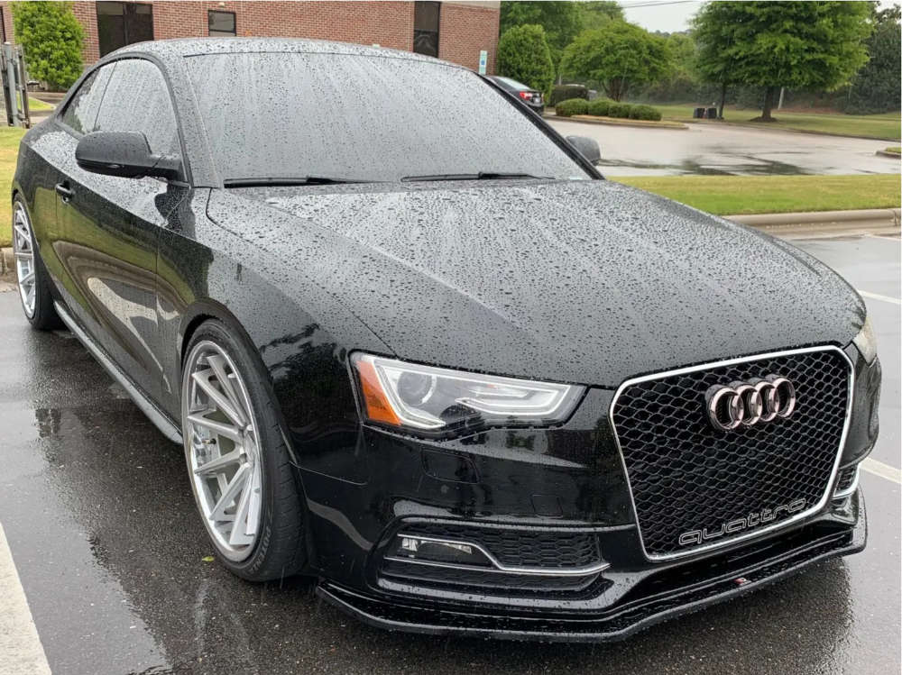 2016 Audi S5 with 20x10.5 25 Ferrada FR4 and 275/30R20 Bridgestone ...