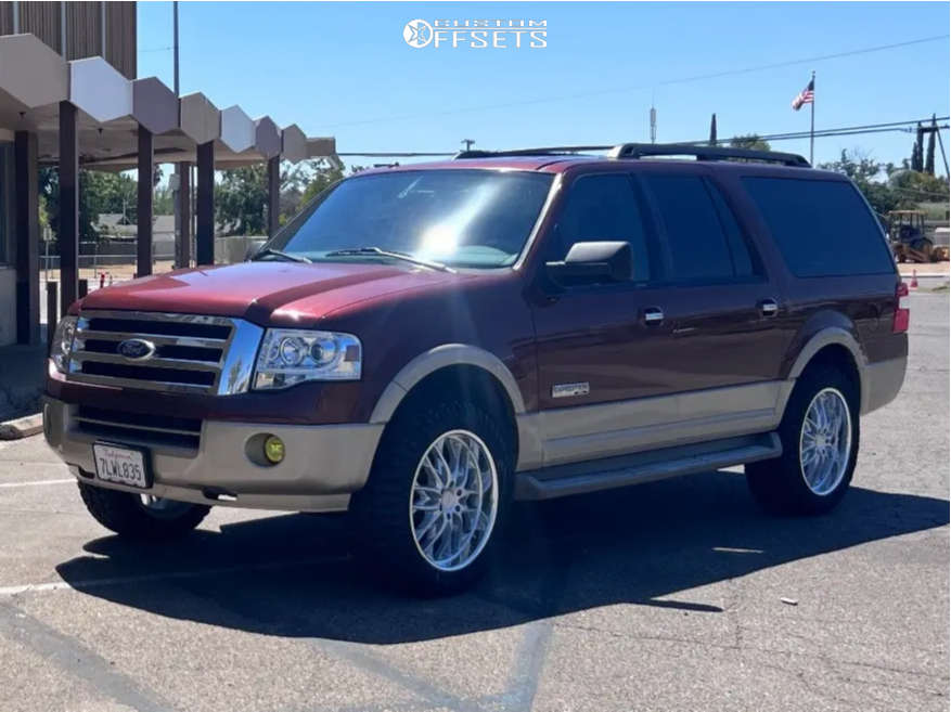 2007 Ford Expedition with 22x9.5 30 DUB Og and 285/50R22 Radar Renegade ...
