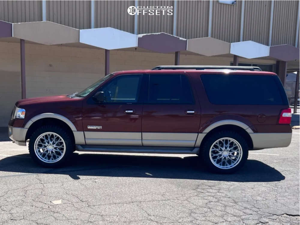 2007 Ford Expedition with 22x9.5 30 DUB Og and 285/50R22 Radar Renegade ...