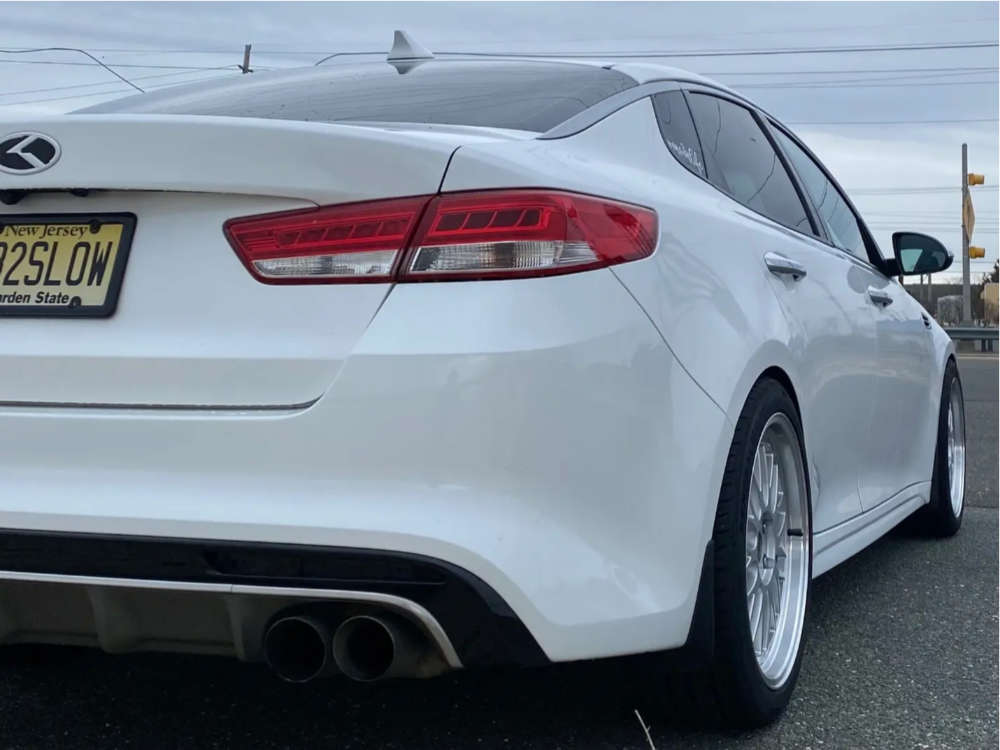 2016 Kia Optima with 19x8.5 35 Vors Vr8 and 205/40R19 General G-max As ...