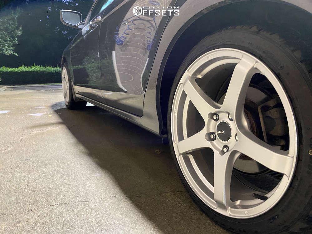 2008 Honda Accord with 18x8 40 Enkei Kojin and 225/40R18 Falken Ziex ...