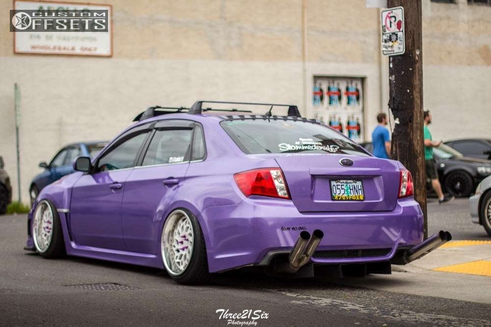 2012 Subaru WRX HellaFlush Air Suspension | Custom Offsets