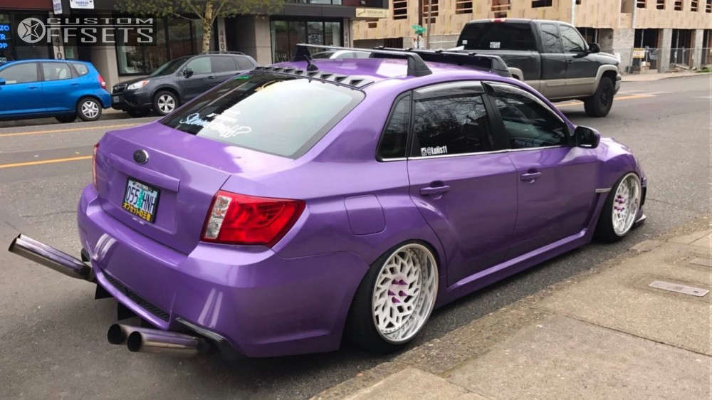 2012 Subaru WRX HellaFlush Air Suspension | Custom Offsets