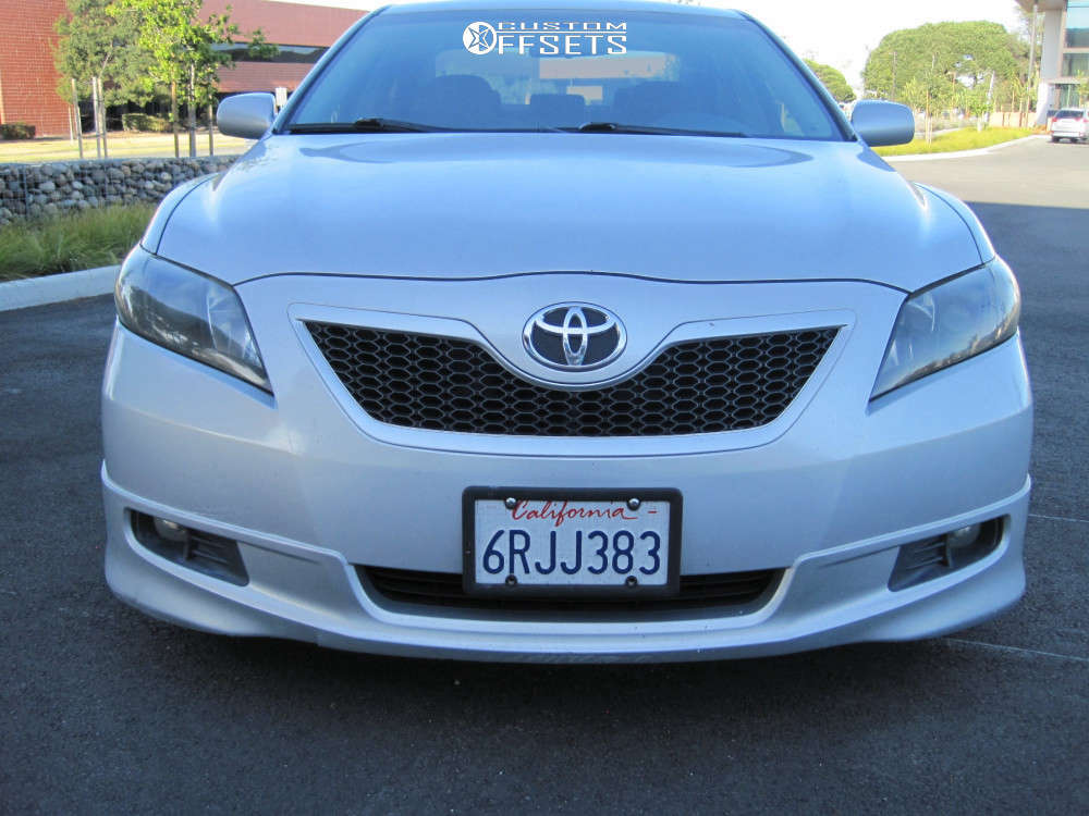 2007 Toyota Camry with 18x8.5 35 Option Lab R555 and 225/45R18 Cooper ...