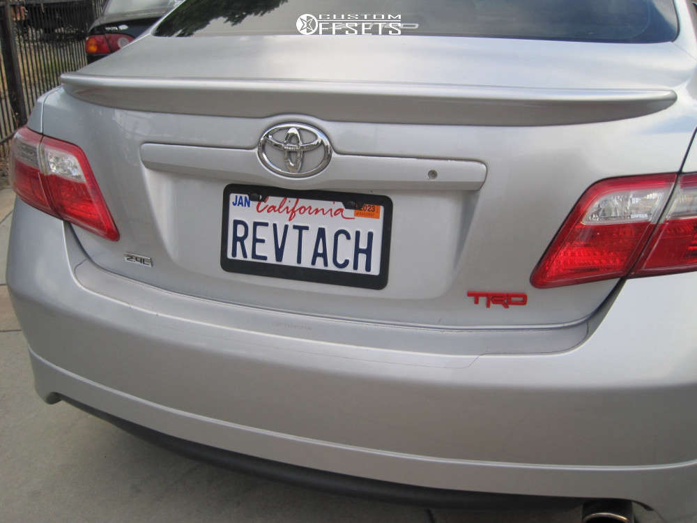 2007 Toyota Camry with 18x8.5 35 Option Lab R555 and 225/45R18 Cooper ...