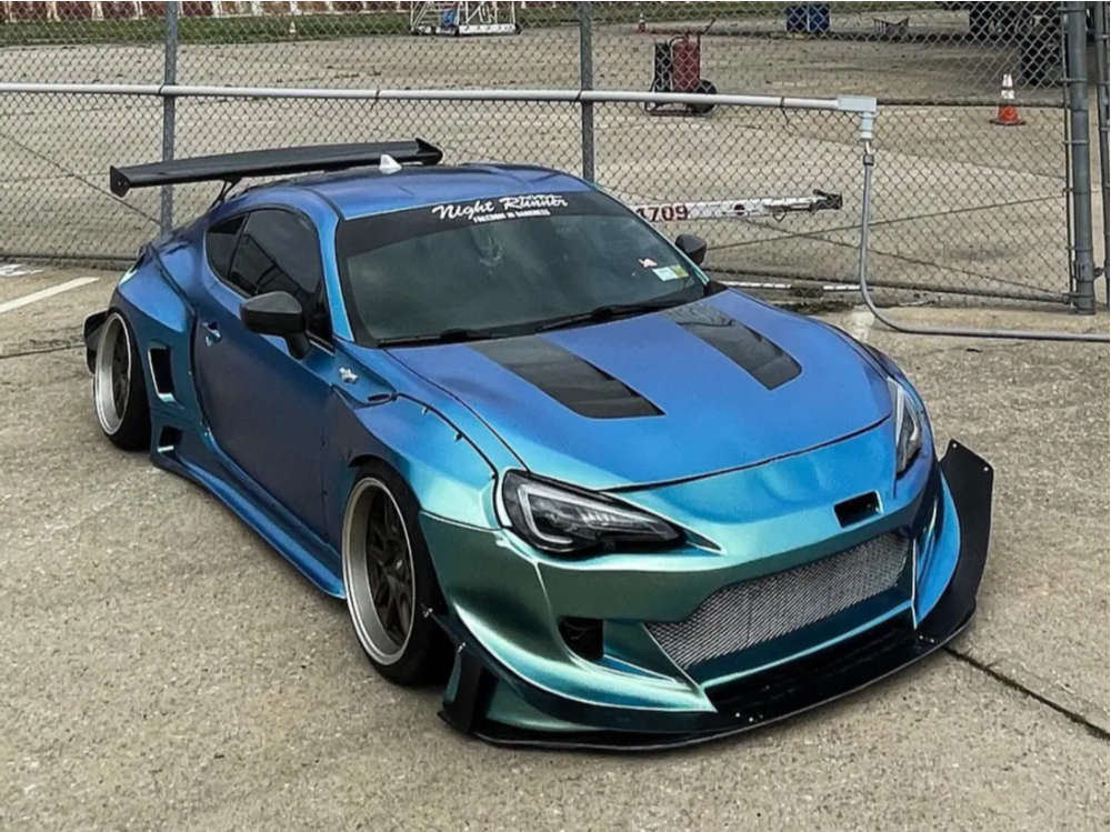 2015 Scion FR-S with 18x10.5 22 ESR Ap8 and 235/40R18 Toyo Tires Proxes ...