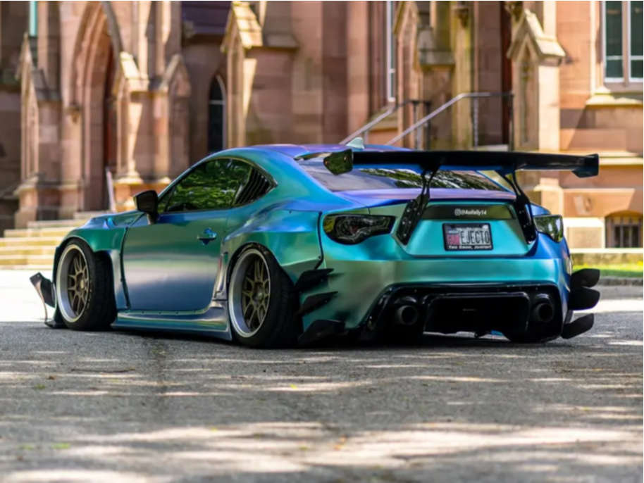 2015 Scion FR-S with 18x10.5 22 ESR Ap8 and 235/40R18 Toyo Tires Proxes ...