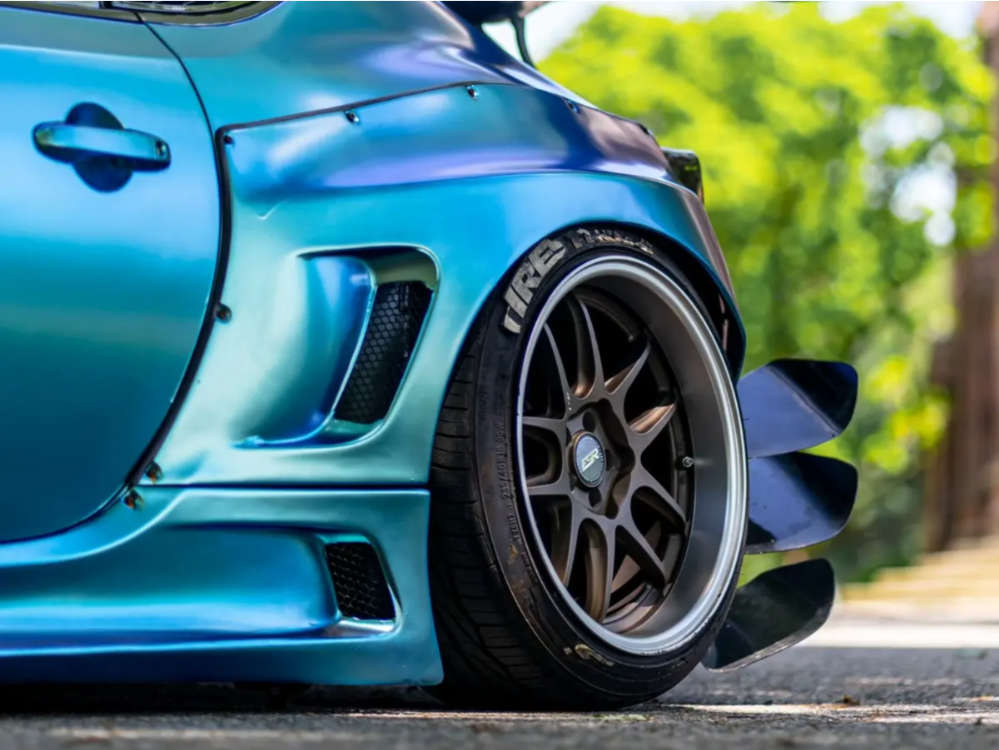 2015 Scion FR-S with 18x10.5 22 ESR Ap8 and 235/40R18 Toyo Tires Proxes ...