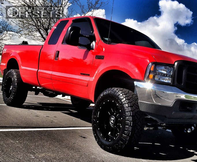 2001 Ford F-250 Super Duty with 20x10 -19 Hostile Gauntlet and 35/11 ...